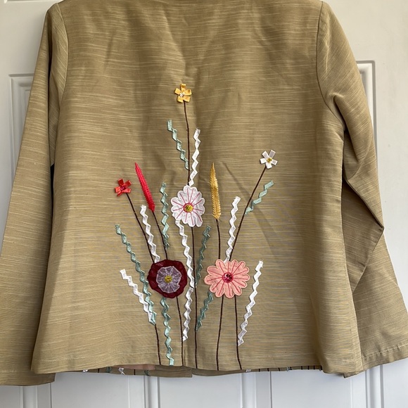 indigo moon | Jackets & Coats | Indigo Moon Jacket Size S Beige With ...